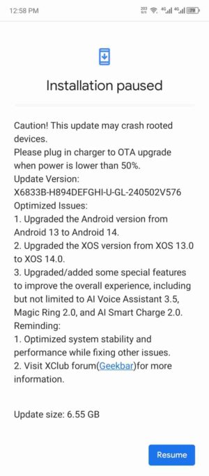 Android 14 (XOS 14) Now Available for Infinix NOTE 30 Series - Infinix Mob